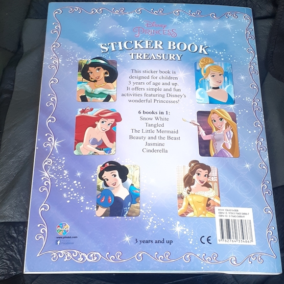 Disney | Toys | Disney Princess Book Sticker More | Poshmark